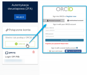 Logowanie z ORCID ID – Polska Bibliografia Naukowa